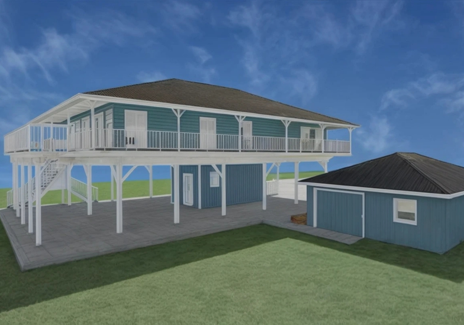 Pier & Beam House Revision - Xcell Drafting Design, Inc.